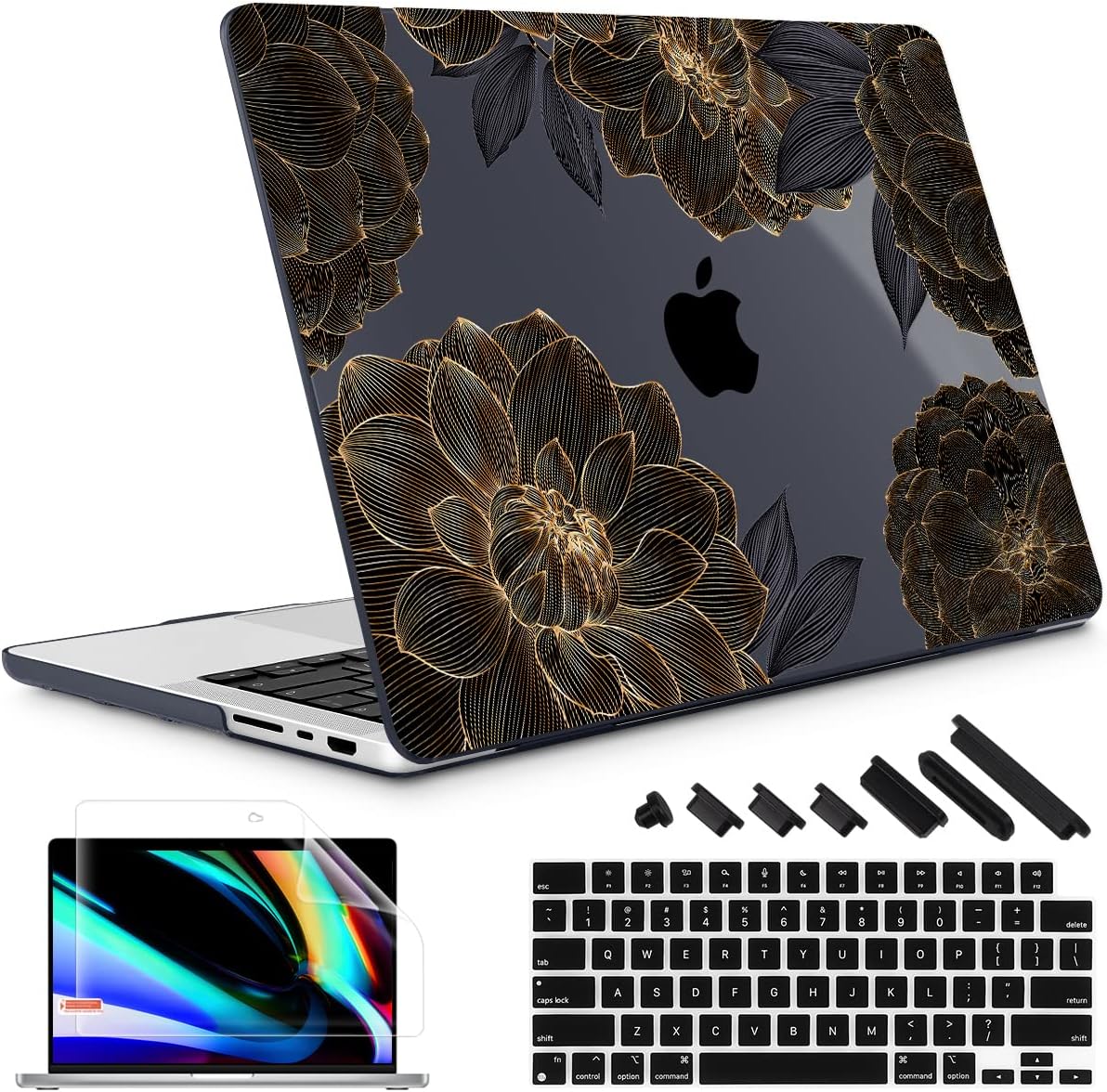 Amazon.com: May Chen Compatible with MacBook Pro 14 inch Case 2023 2022 ...