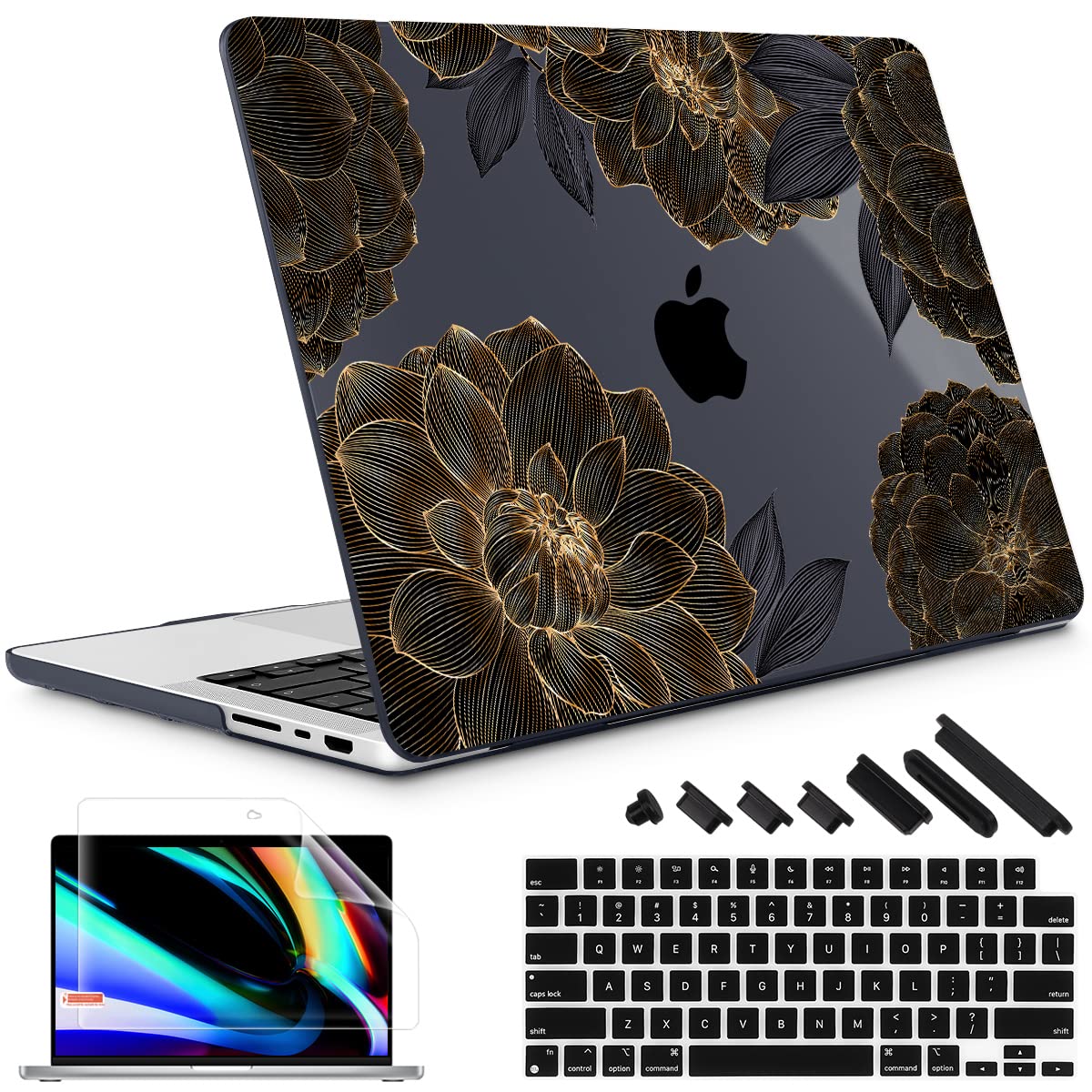 May Chen Compatible with M3 MacBook Pro 16 A2991 M2 A2780 M1 A2485 Pro ...