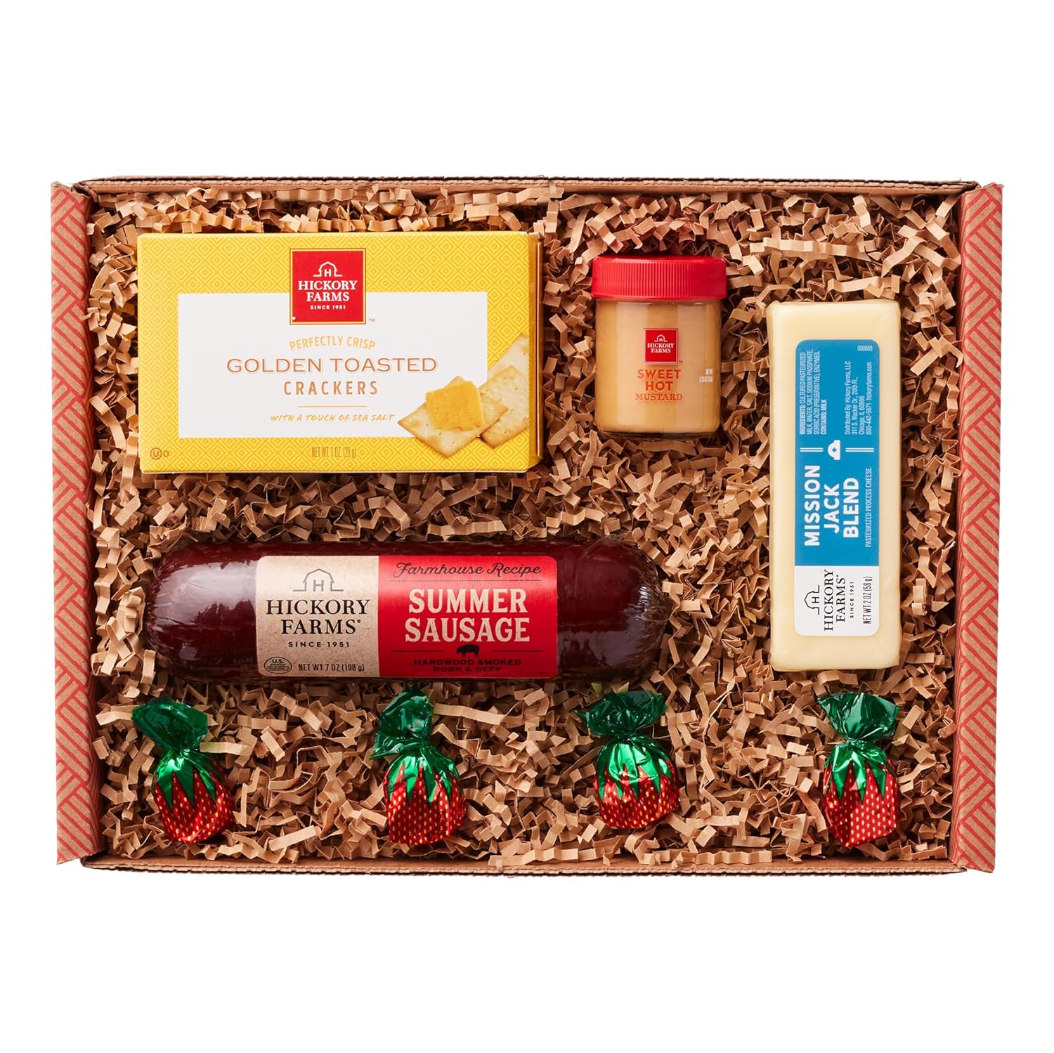 Amazon.com : Hickory Farms Farmhouse Meat & Cheese Food Gift Basket ...