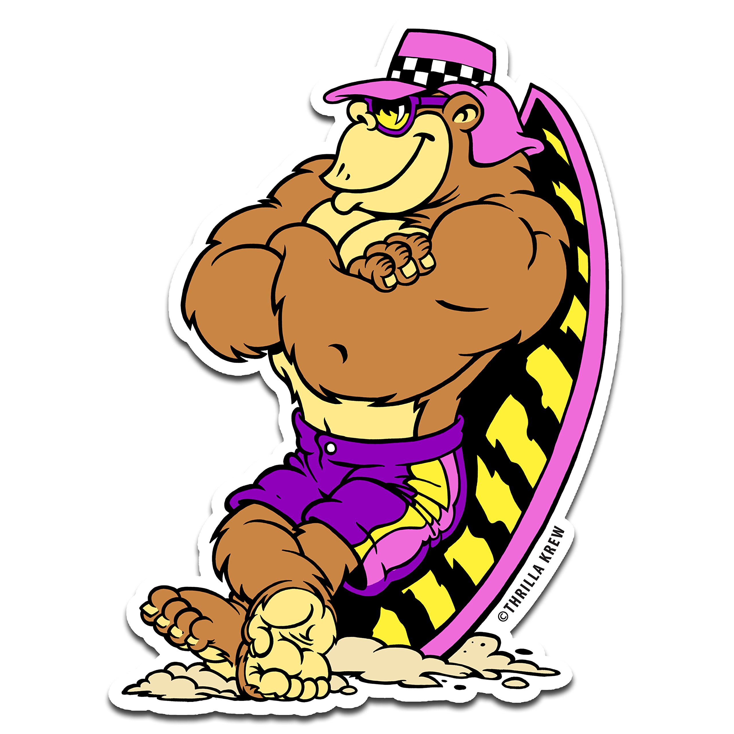 Buy Thrilla Krew Large 5x4 inch Thrilla Gorilla and Wave Warrior ...