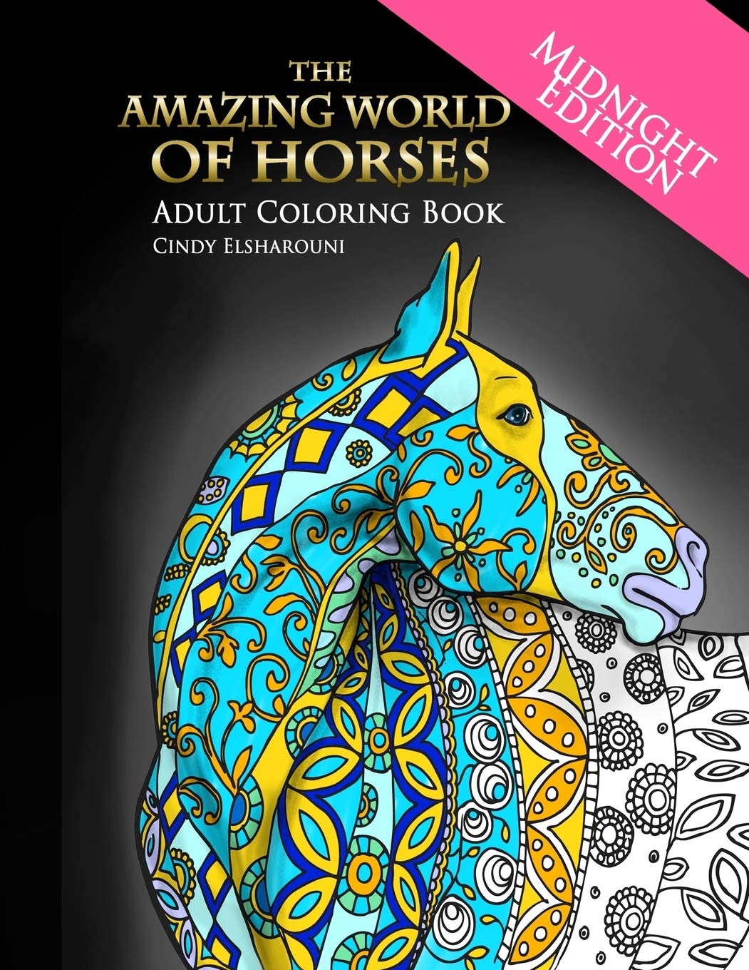 Amazon.com: The Amazing World of Horses Midnight Edition: Adult ...