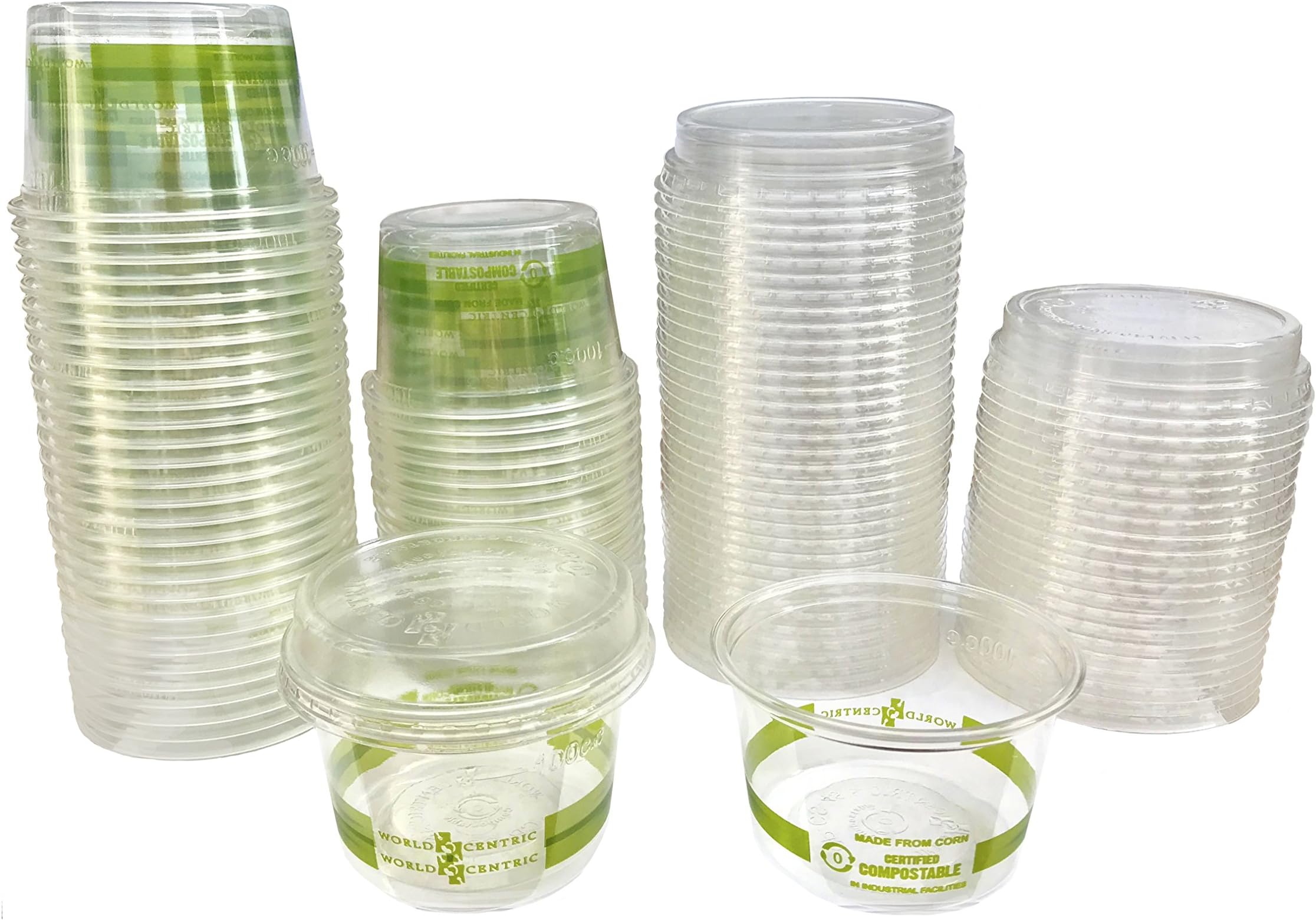 Amazon.com: Outside the Box Papers 4 Ounce Compostable Corn Plastic ...