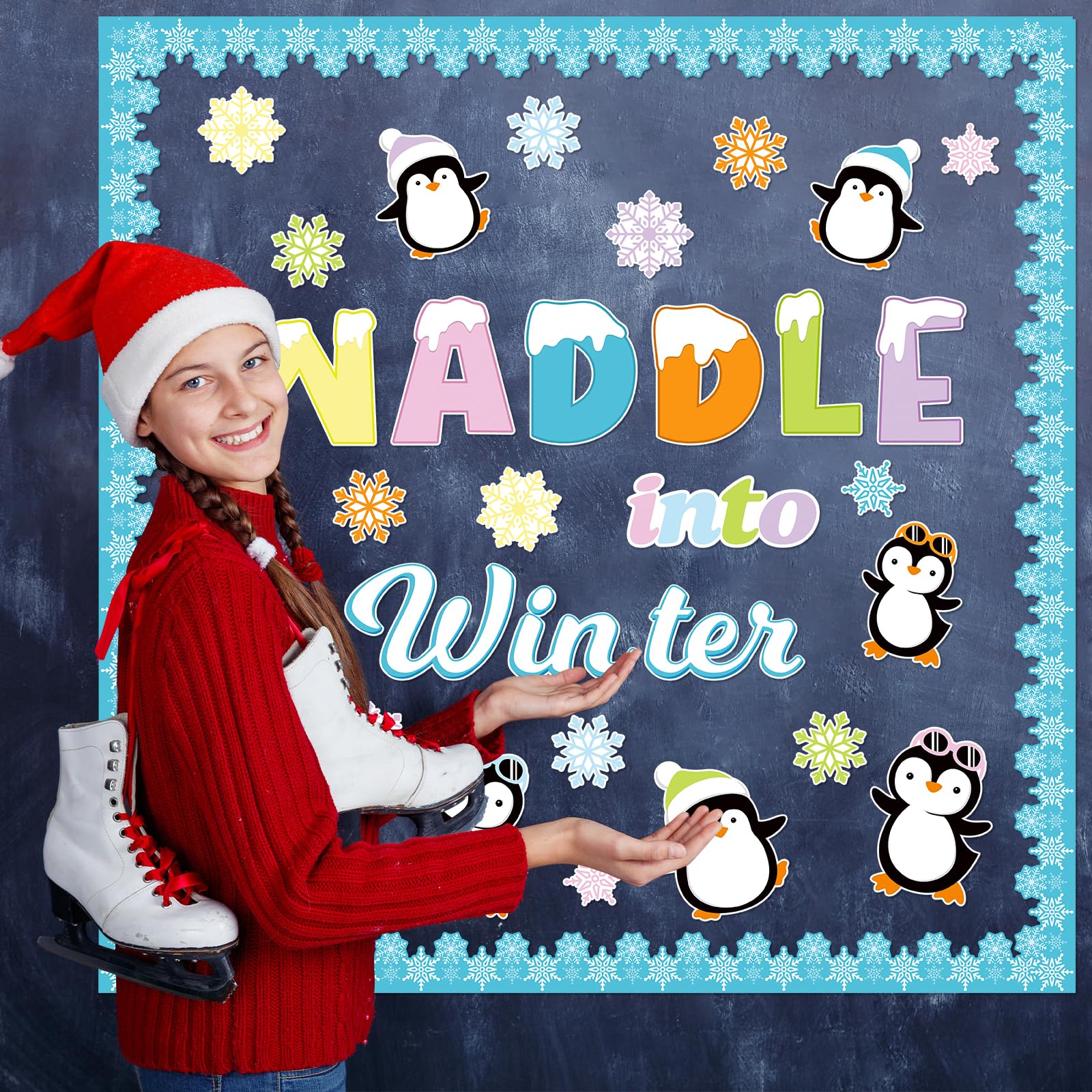 Penguin Classroom Decorations For Winter 736x981