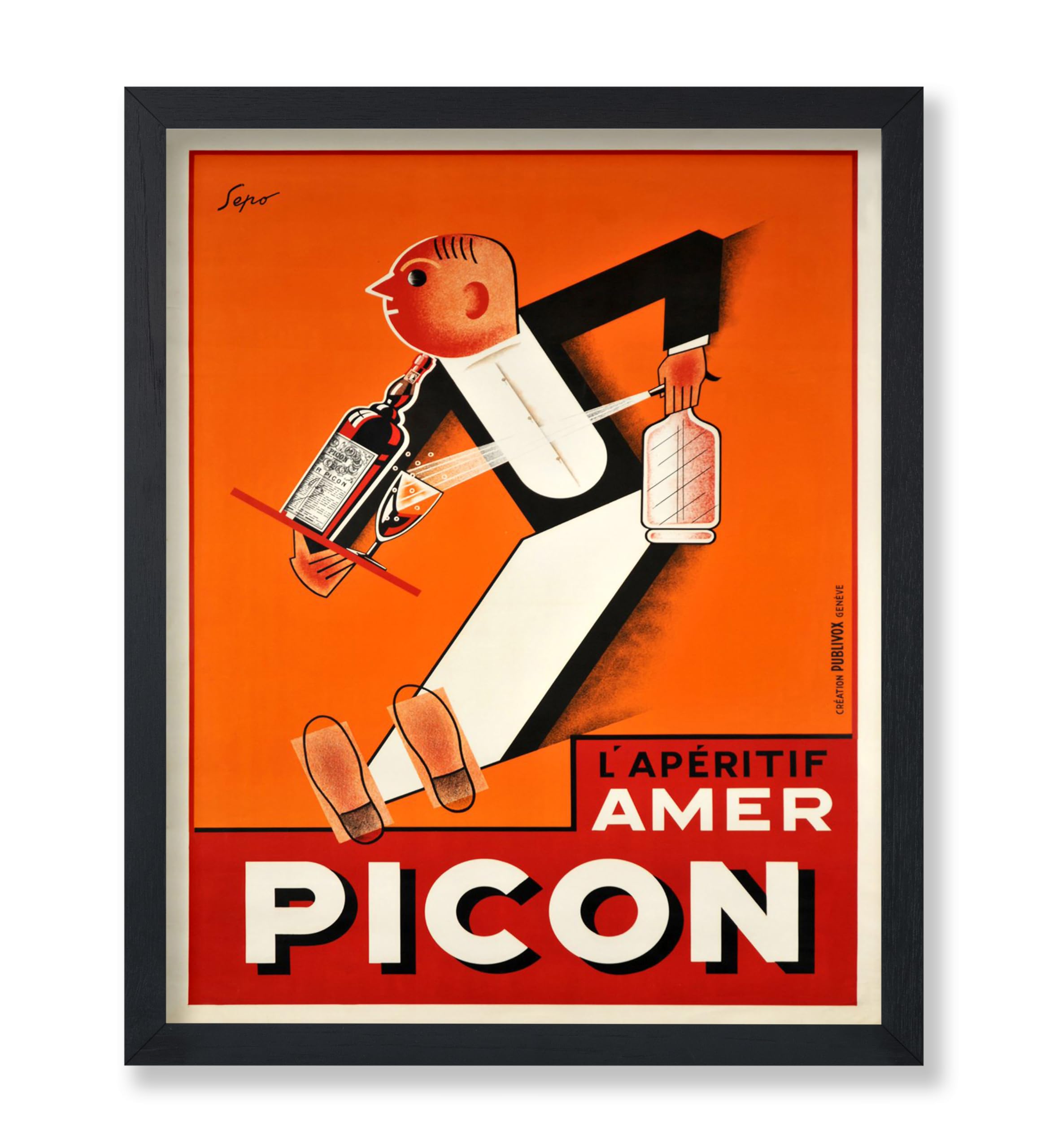 Amazon.com: Poster Master Vintage Liquor Poster - Retro Aperitif Print ...