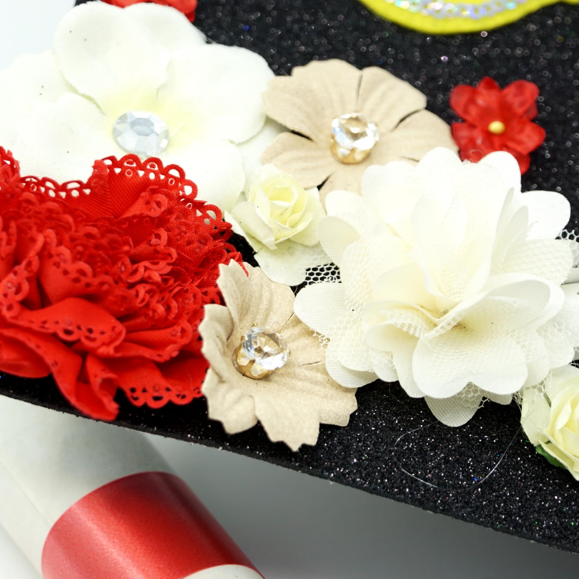 Snapklik.com : GRADWYSE Once Upon A Time Handmade Graduation Cap Topper ...