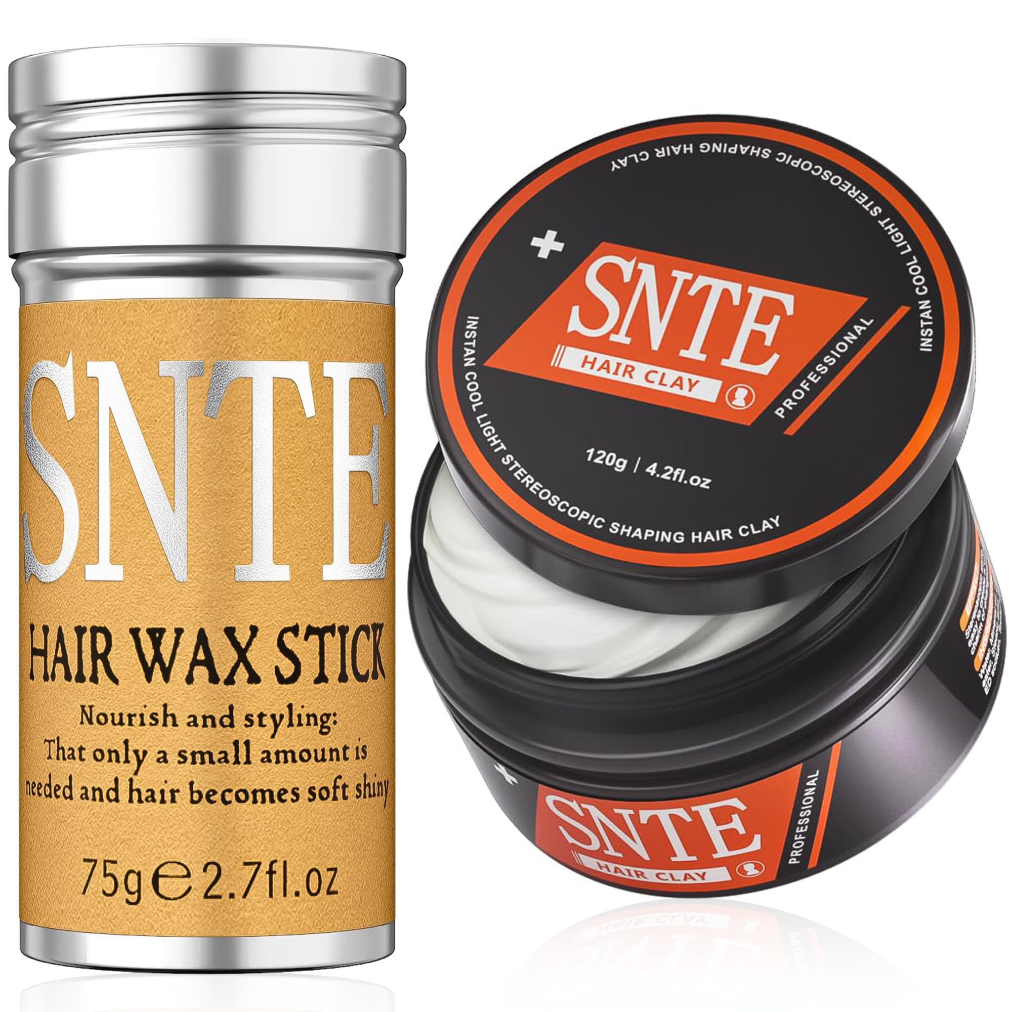 Amazon.com: Samnyte Hair Wax Stick - 4.2oz Strong Hold Natural ...