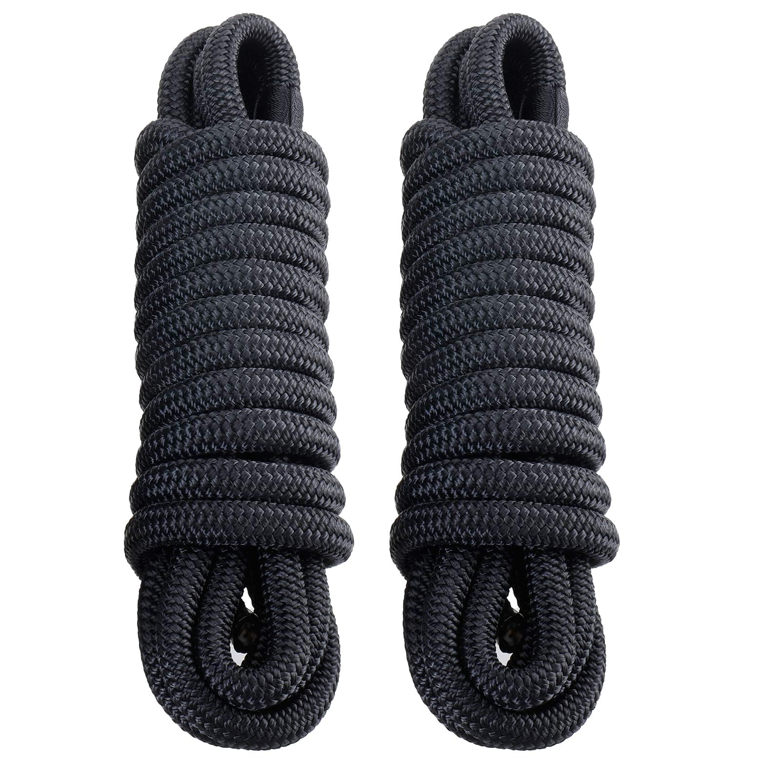 Amazon.com: Amarine Made Double Braided Nylon Dock Lines with Loop 3300 ...