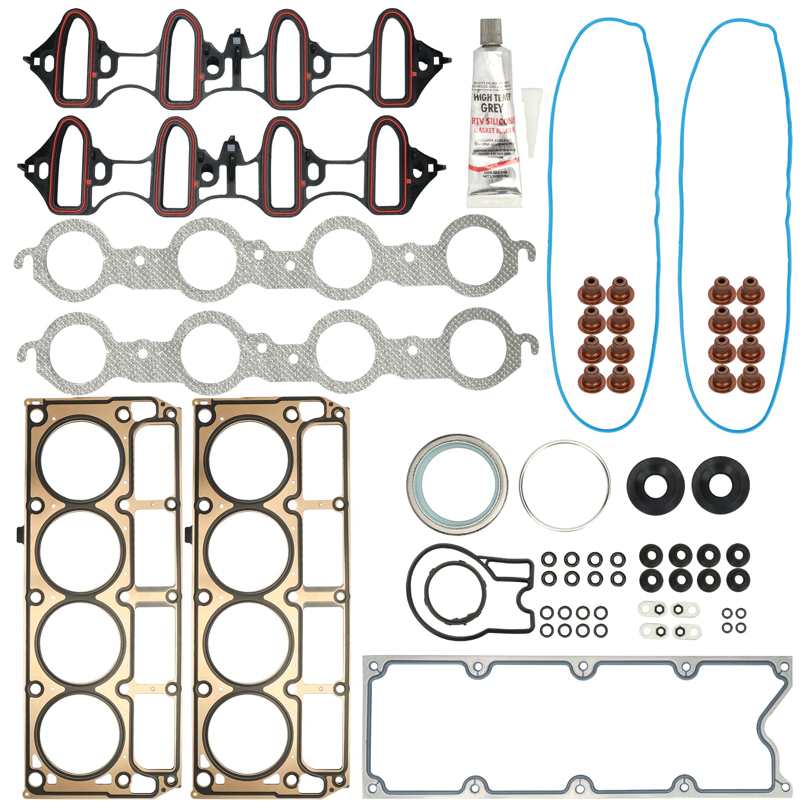 IRONTEK Head Gaskets Kit Compatible for 04-08 Chevrolet Express 1500 ...