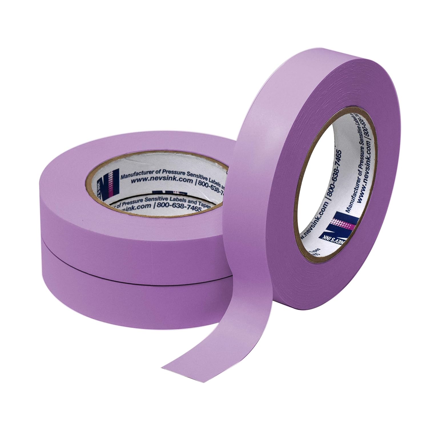Nev's Ink 1" X 60Yd Violet Labeling Tape - Color Coding, Nursing ...