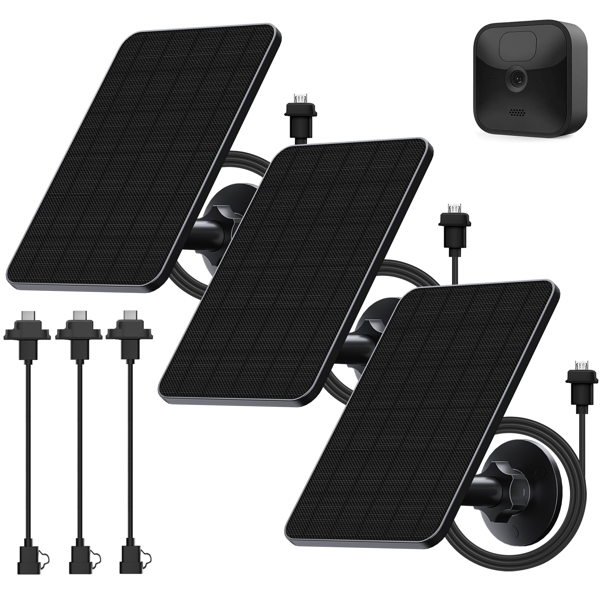 Amazon.com : Rhorawill 3 Pack Solar Panel for Blink Outdoor 4(4th Gen ...