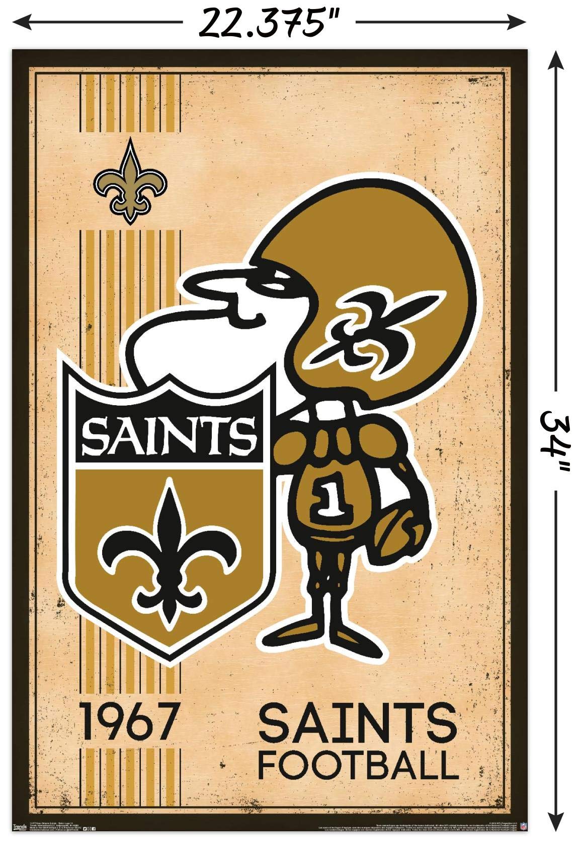 Saints Football Logo