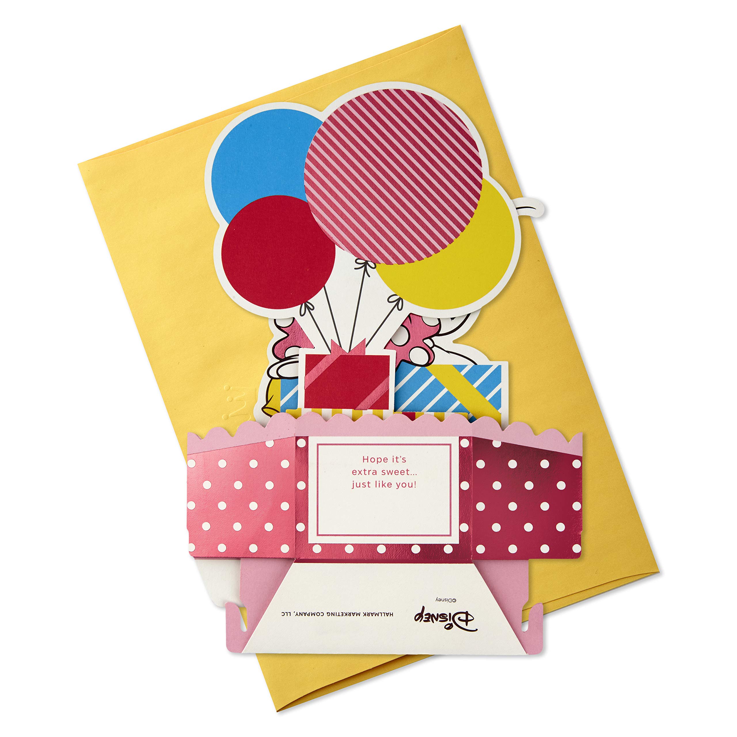 Snapklik.com : Hallmark Paper Wonder Minnie Mouse Pop Up Birthday Card
