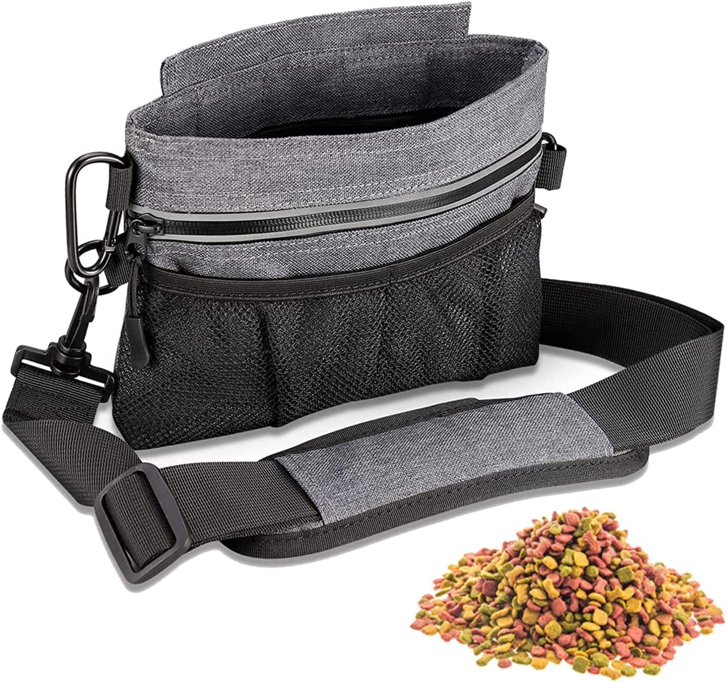 AMIR Dog Treat Pouch for Training, Dog Food Bag with Removable Inner ...