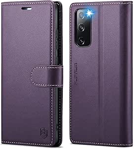 Amazon.com: FLIPALM Wallet Case for Samsung Galaxy S20 FE 5G, RFID Blocking Credit Card Holder ...