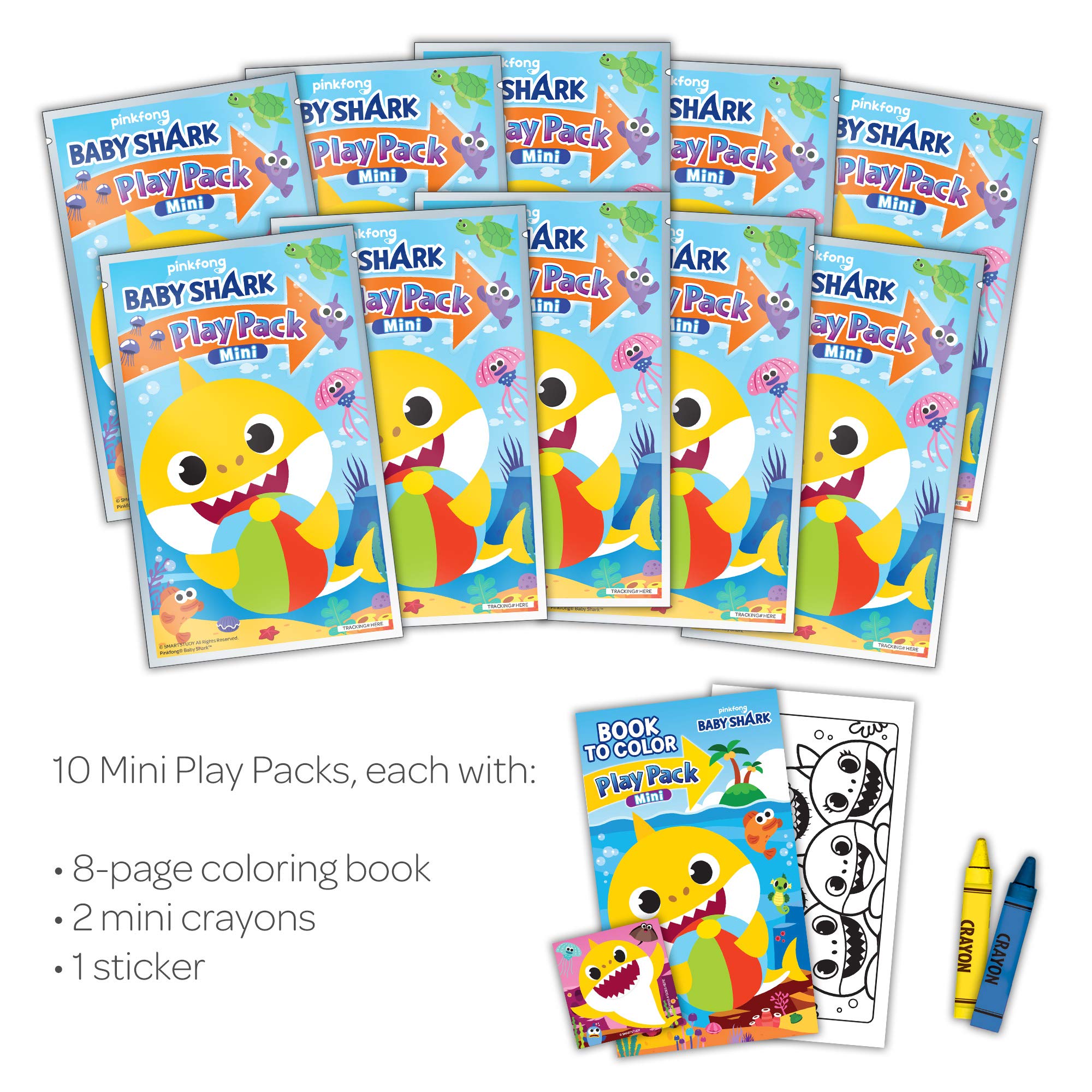 Buy Bendon Mini Play Packs, Each with Mini Coloring Book, 2 Mini ...