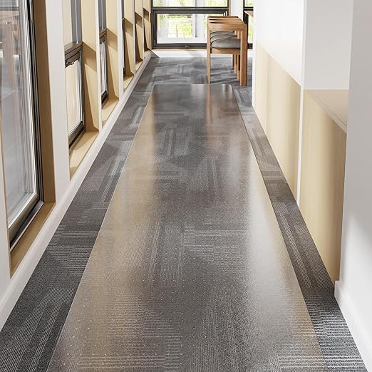 Amazon.com: ZPAI Plastic Low Pile Carpet Protector Runner Mat, 3'x10 ...