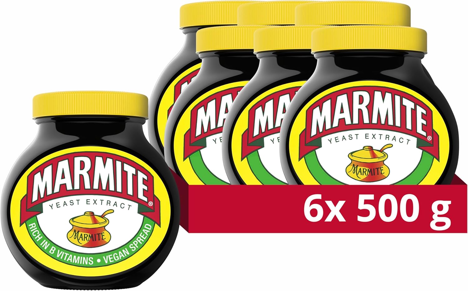 Marmite Classic Yeast Extract vegan breakfast spread rich in B vitamins ...
