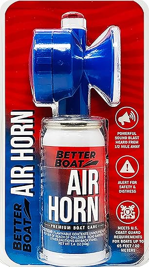 Amazon.com: Marine Safety Air Horn, Very Loud Handheld Fog Horn, Mini ...