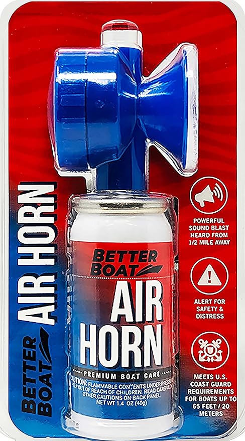 Amazon.com: Marine Safety Air Horn, Very Loud Handheld Fog Horn, Mini ...