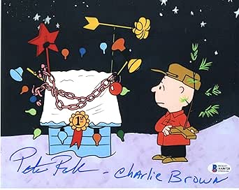 Peter Robbins signed 8x10 Photo Charlie Brown Peanuts Autograph Beckett ...