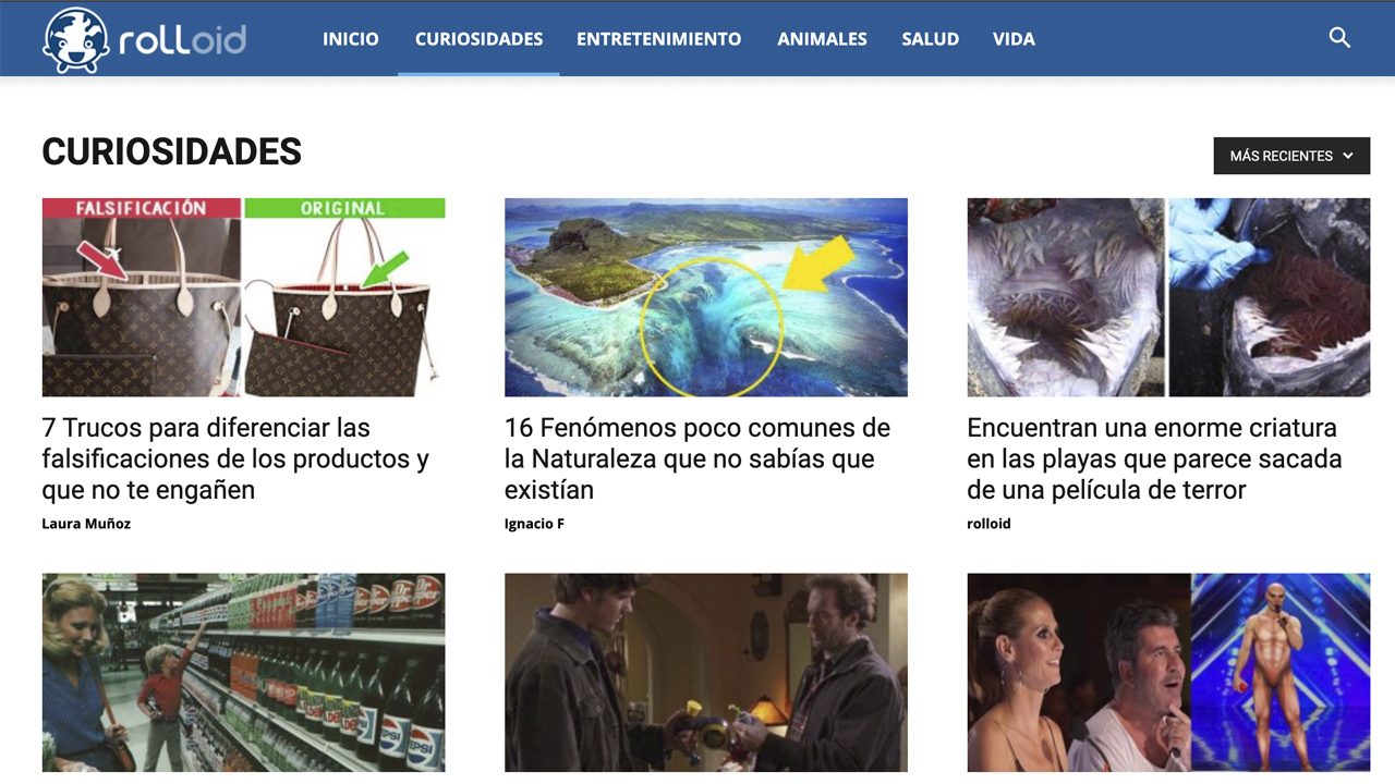 rolloid - The best Entertainment, Ideas, Curiosidades y Trucos on Internet - App on Amazon Appstore