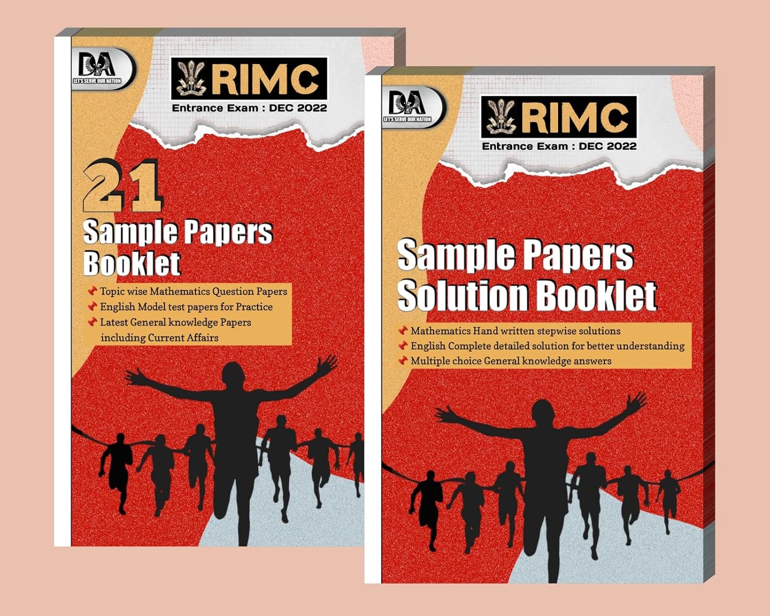 Buy rimc entrance exam class 8 Sample papers with Solution booklet Book ...