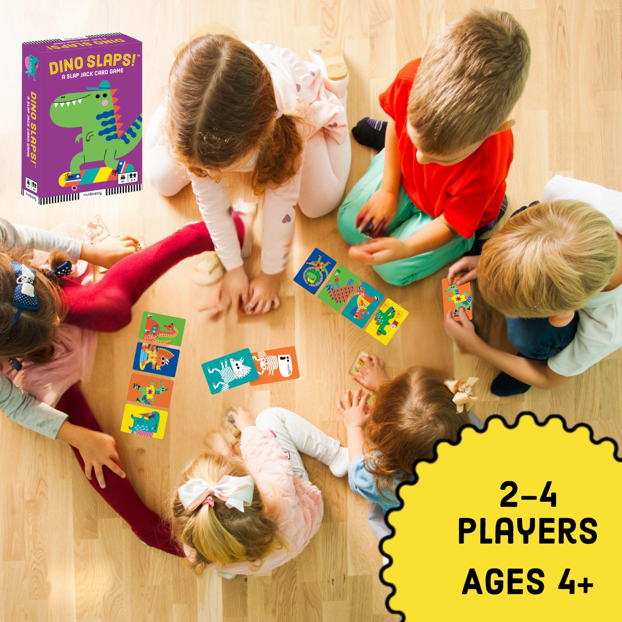 Snapklik.com : Mudpuppy Dino Slaps Dinosaur Version Of Classic Kids ...