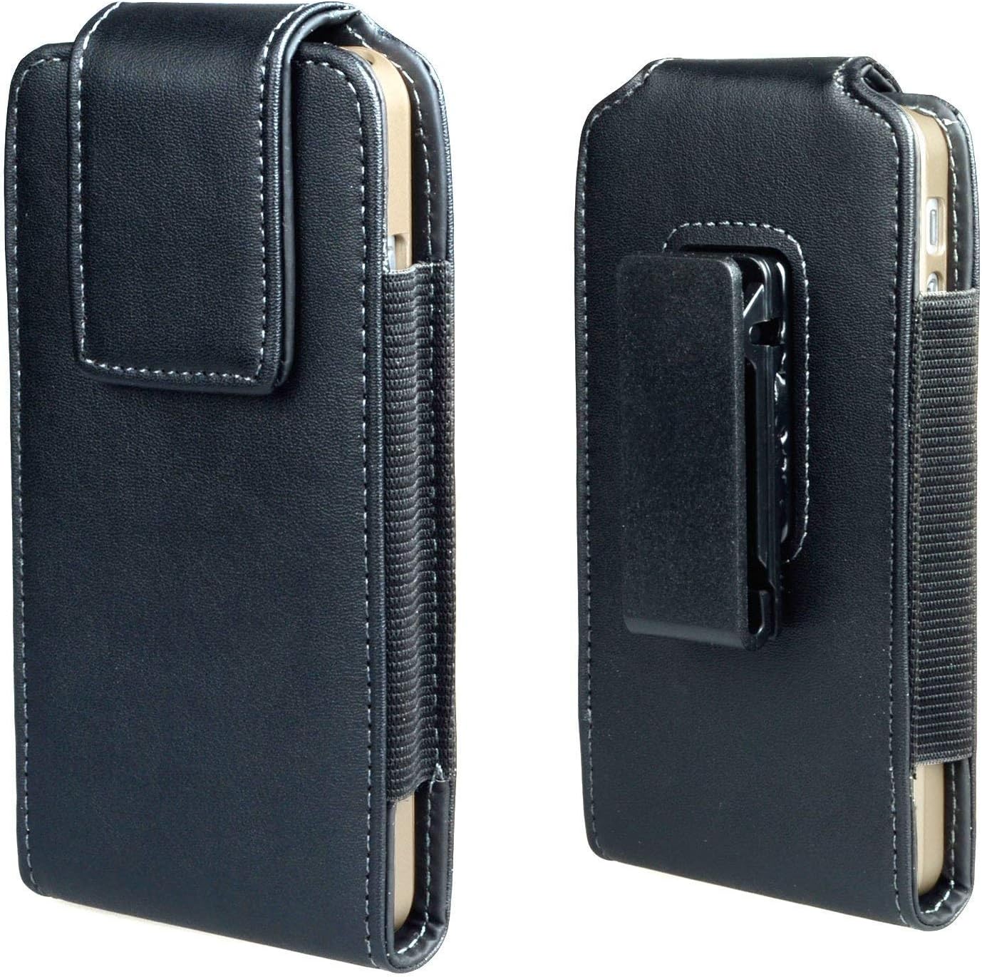 Amazon.com: 2 Pack iNNEXT iPhone 8 Pouch Case, Universal Premium Horizontal Leather Case Pouch ...