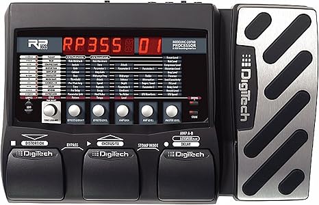 Amazon | Digitech RP355 Modeling Guitar Processor | エフェクター・プロセッサー | 楽器・音響機器