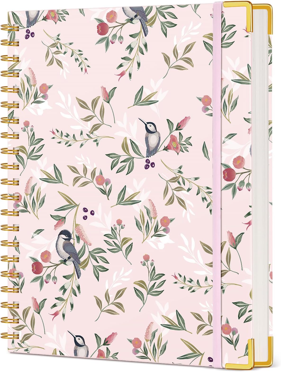 Amazon.com : NELOVI Cute Mini Spiral Notebook, 8.25" x 6.25" Journal ...