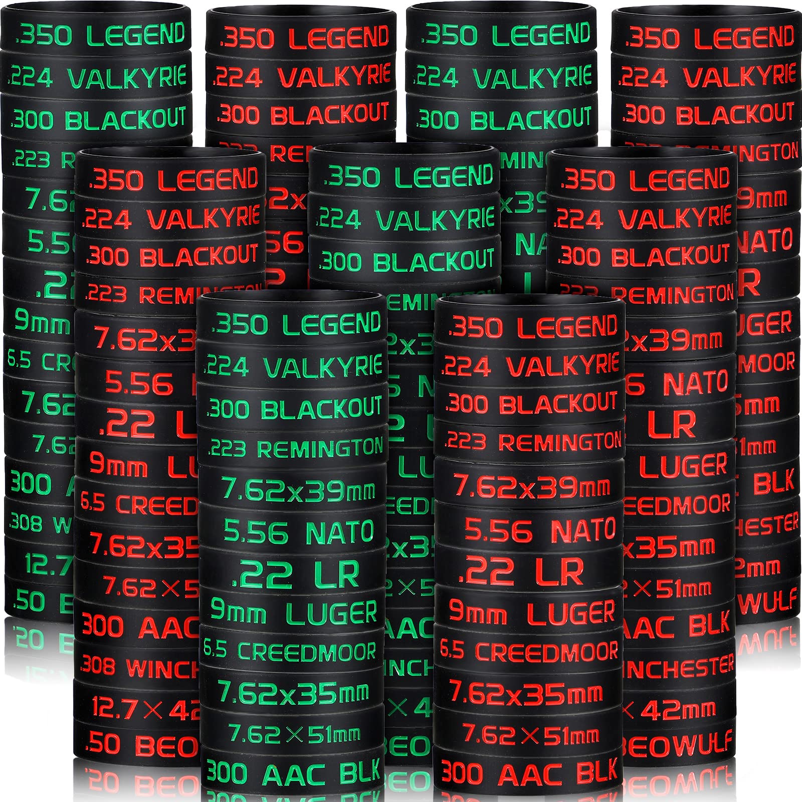 Amazon.com: Zubebe 90 Pcs Magazine Marking Band Kits Silicone Magazine ...