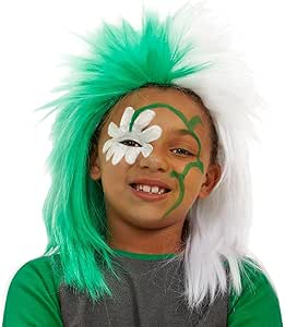 Amazon.com: Green and White Sports Fanatic Wig : Clothing, Shoes & Jewelry