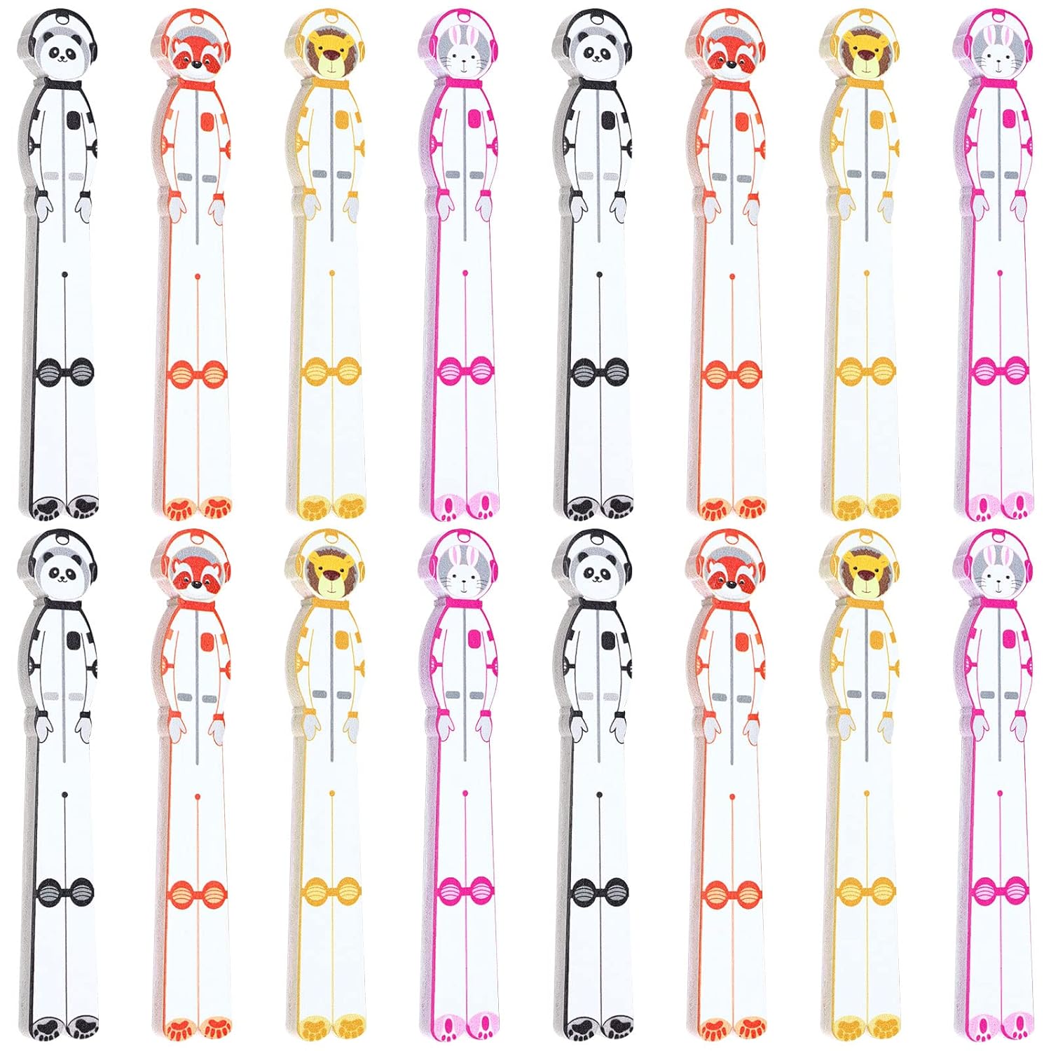 Buy 32 Pcs Spaceman Writing Tools Spacers for Writing Colored Spaceman ...