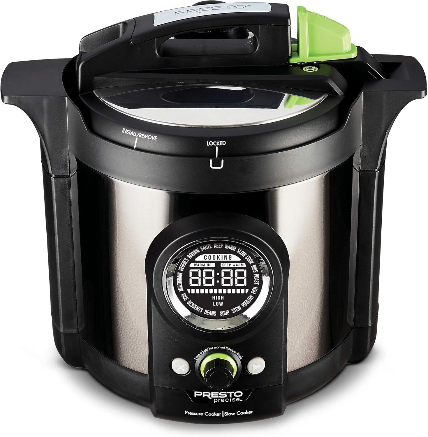 Amazon.com: Presto Presto Multi-Purpose Electric Pot Stainless Steel 19 ...