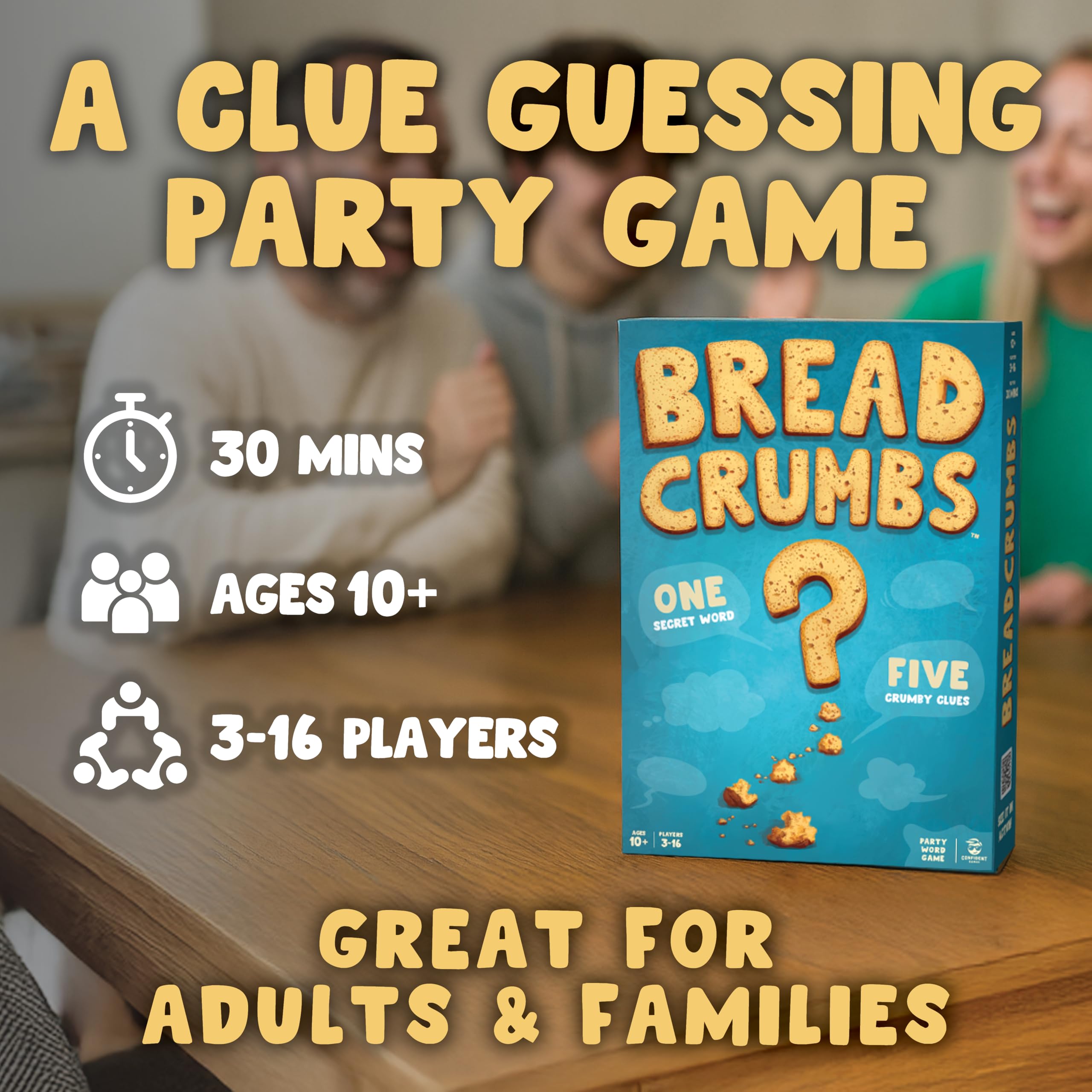 Breadcrumbs – Secret Clue Guessing Game | Family Party Word Board Game ...