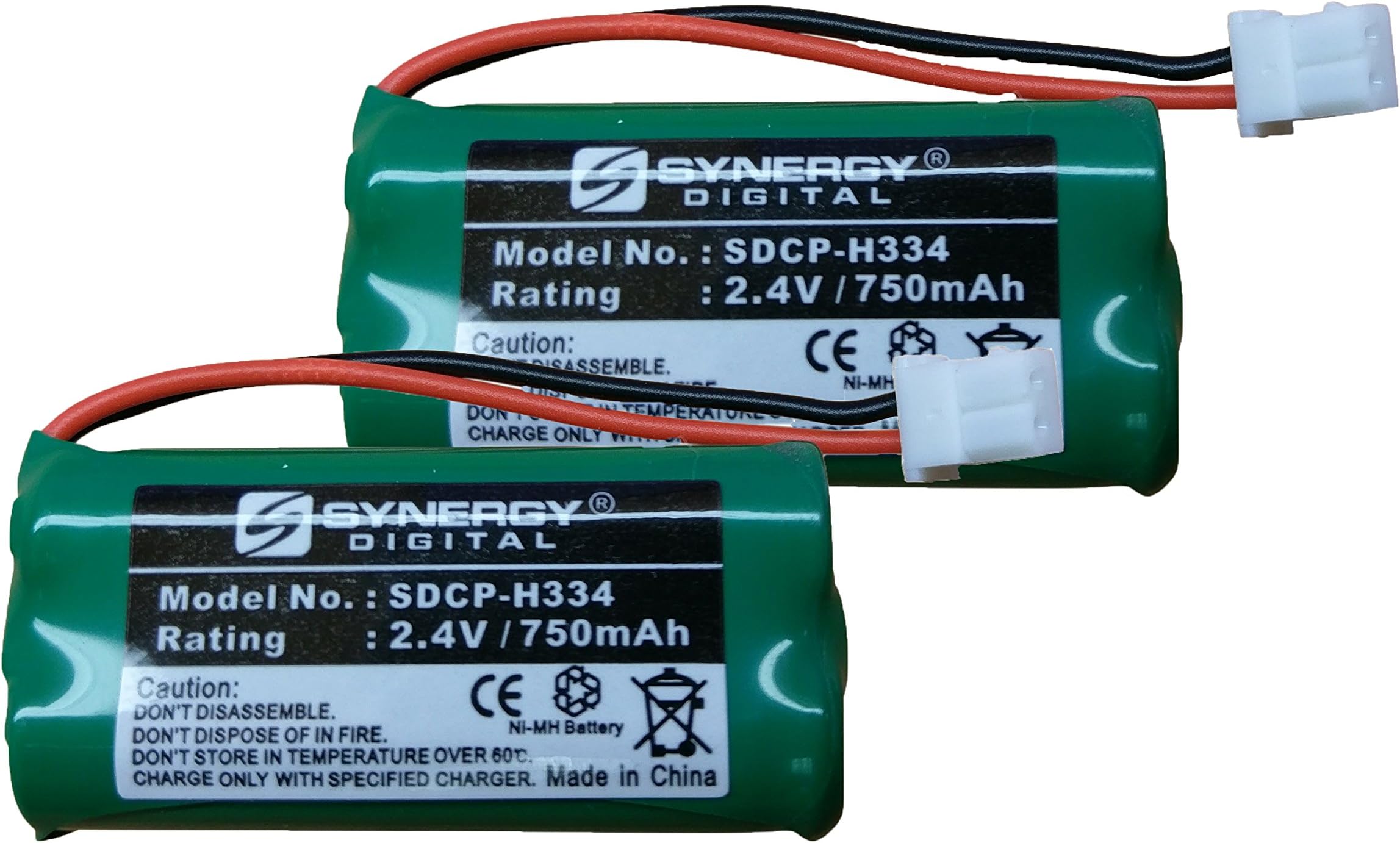 Amazon.com: Synergy Digital Cordless Phone Battery, Compatible with ...