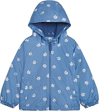 Amazon.com: Carter's Girls' Fleece-Lined Midweight Hooded Jacket Baby ...