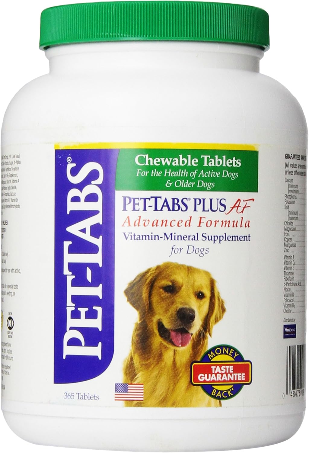 Pet-Tabs Plus for Dogs, 365 Tablets : Amazon.co.uk: Pet Supplies
