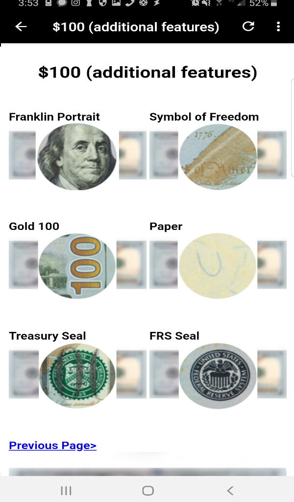 U.S. Dollar Counterfeit Money Verification Tool - App on Amazon Appstore