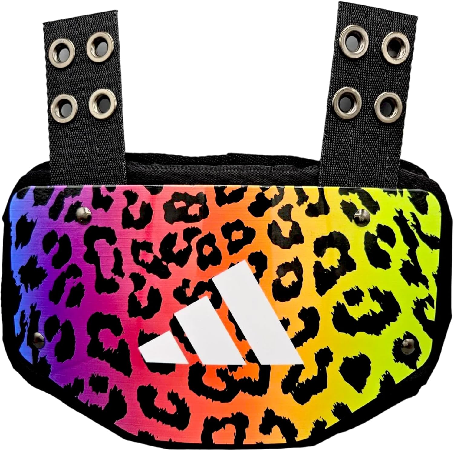 Amazon.com : Soldier Sports ADIDAS MISMATCH CHEETAH FOOTBALL BACK PLATE ...