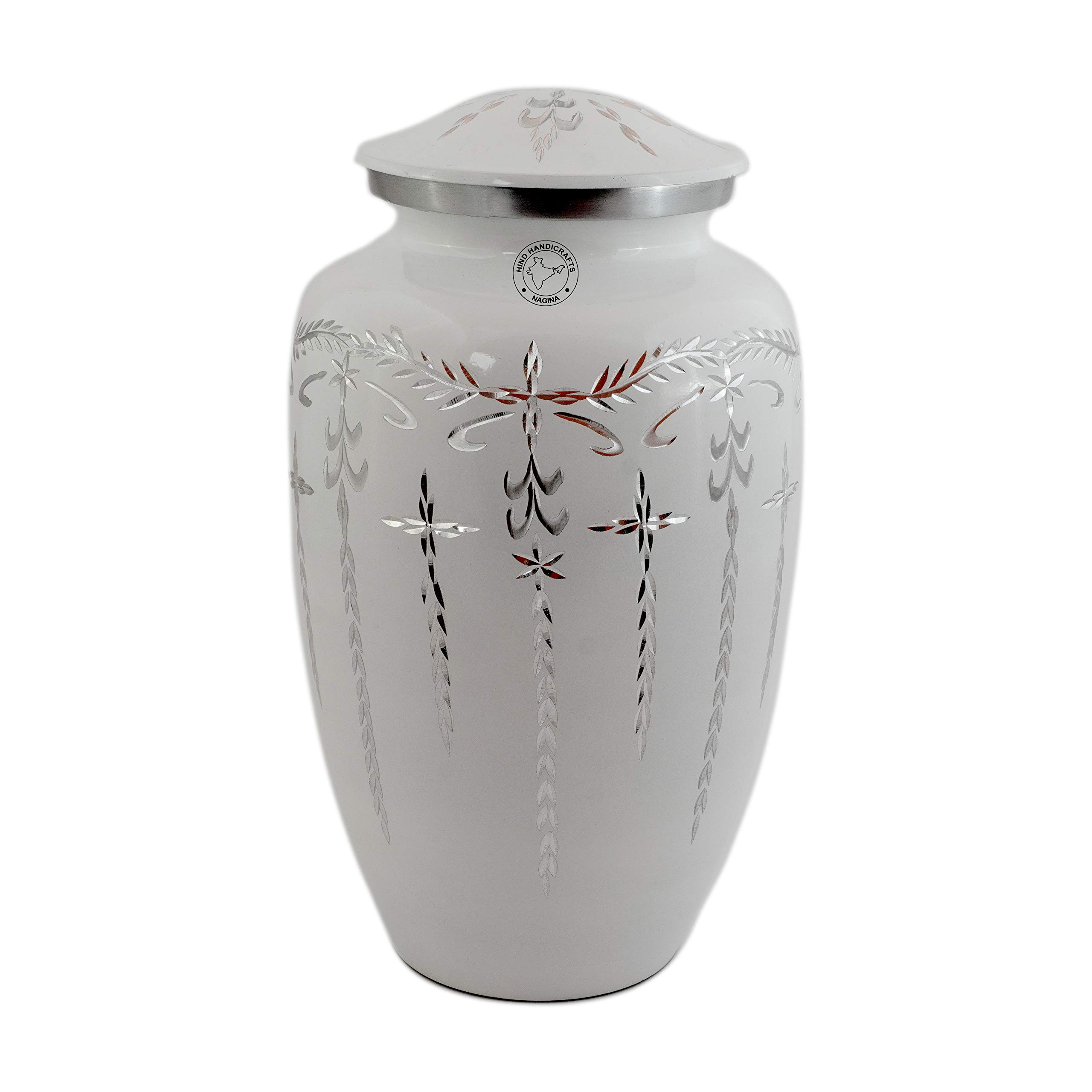 Urn For Ashes Black Moonlight Cremation Urn - Handcrafted Aluminum ...