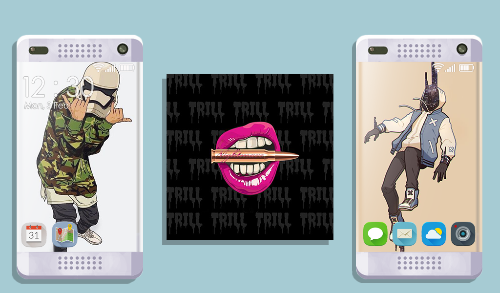 Trill Iphone Wallpaper