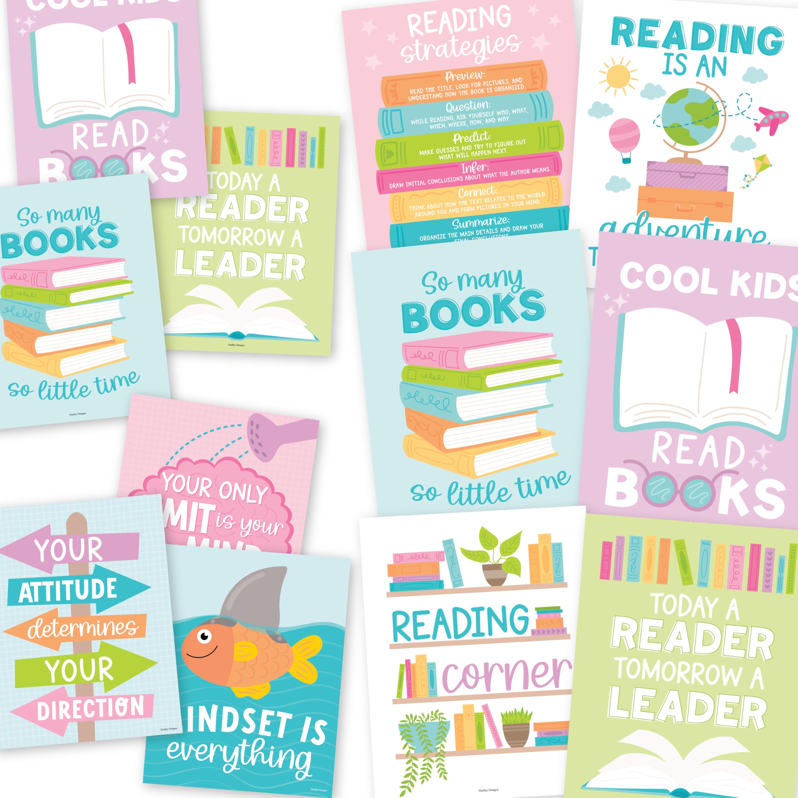 Carteles De Lectura Motivacionales Para El Aula. Plantillas De Latest