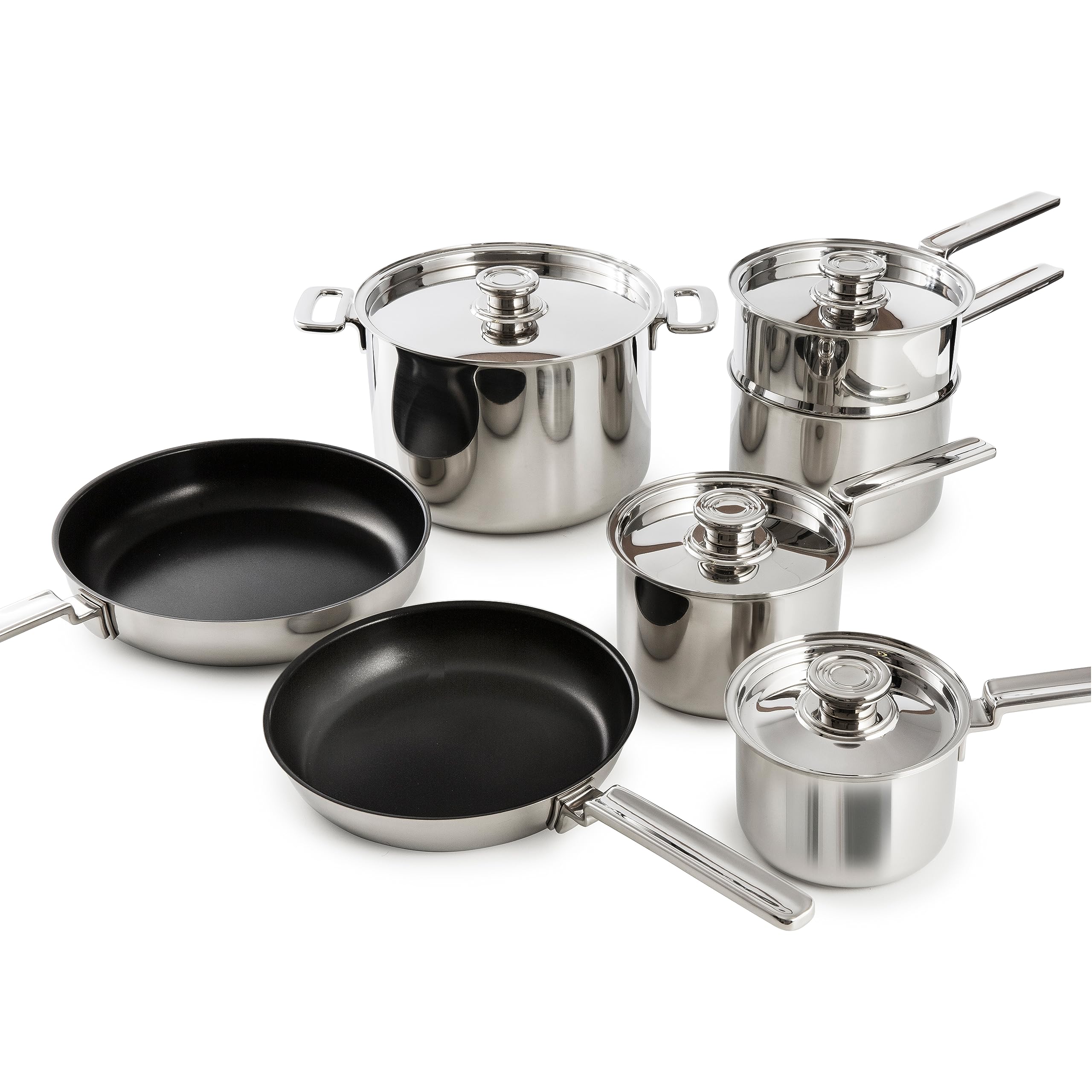 Robert Welch Campden Cookware Set 7 Piece with 3 Free Non-Stick ...