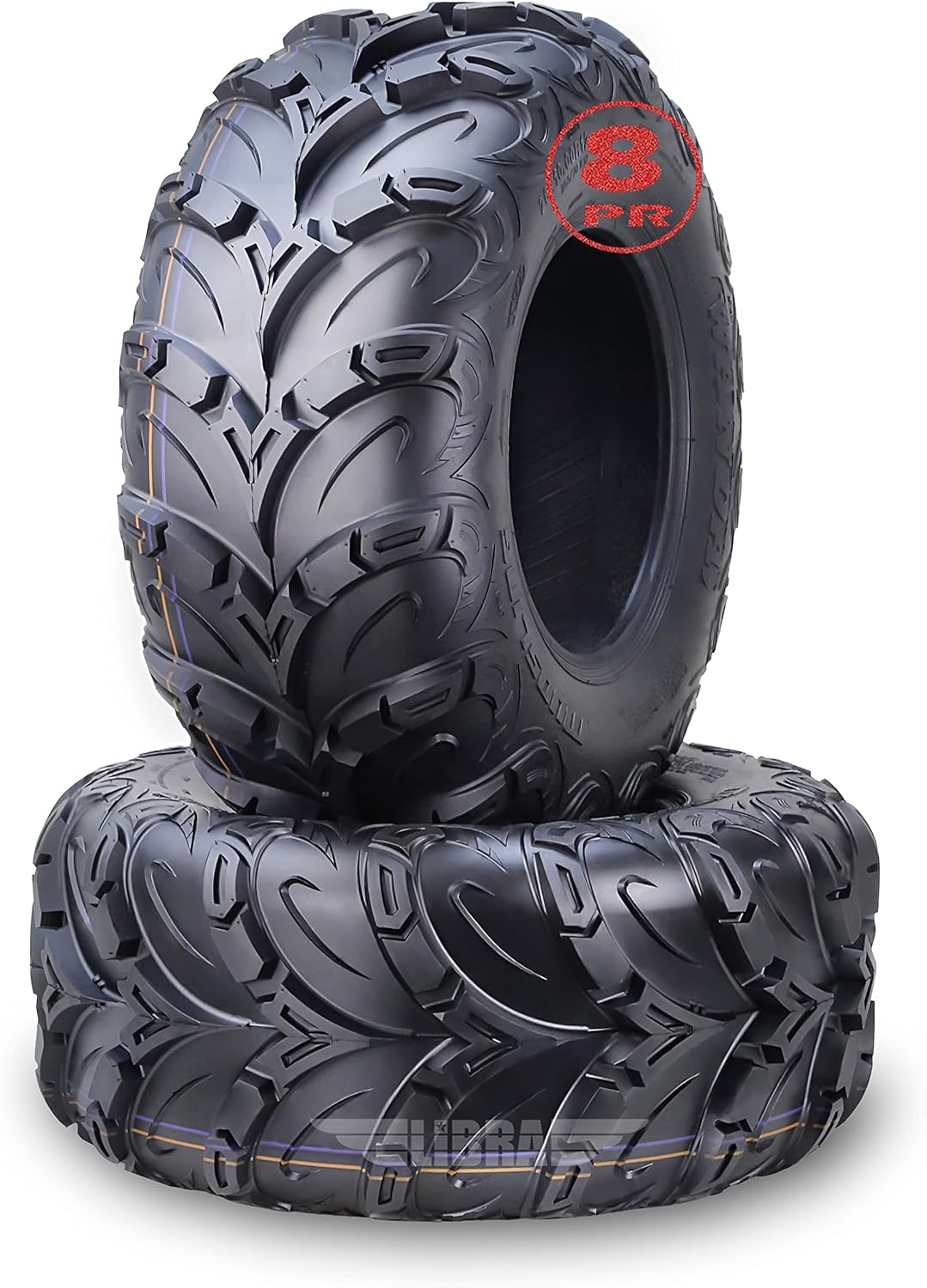 Amazon.com: WANDA Premium 8 Ply ATV UTV tires 24x10-12 24x10x12 Mud ...