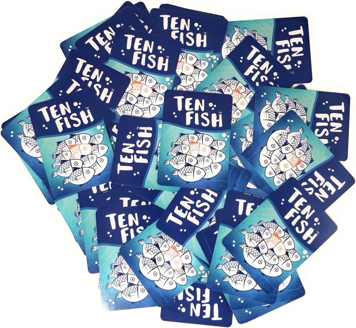 Juego de cartas de Ten Fish – Juego divertido familiar – Aprende ...