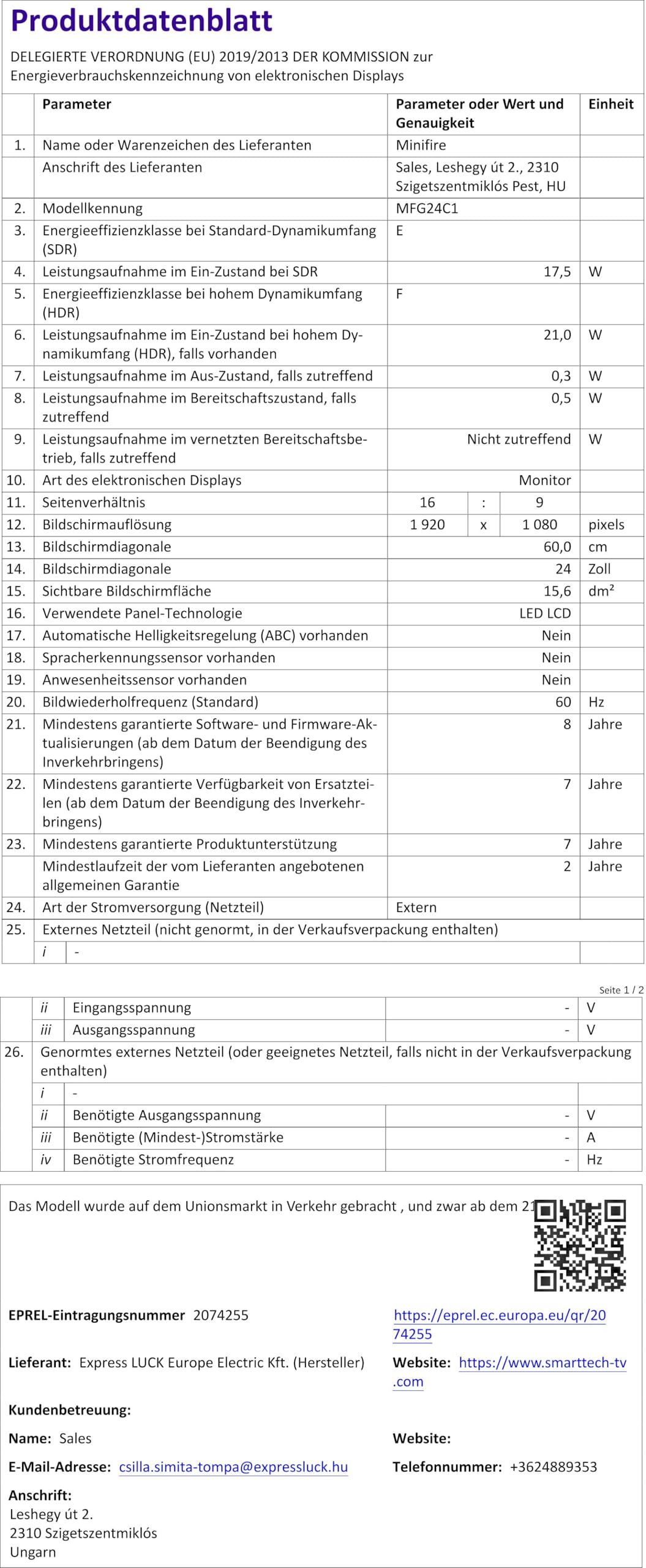 CRUA 24 Zoll Curved Gaming-Monitor 180 Hz|165 Hz|144 HZ|1080P|PC ...