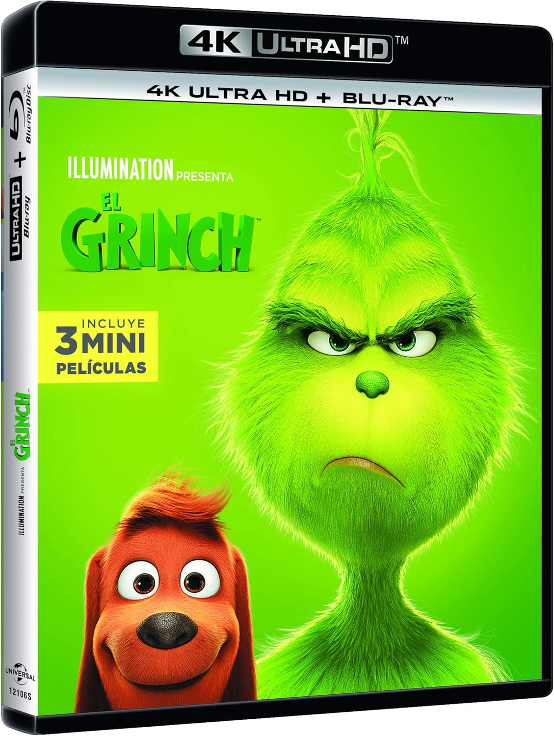 El Grinch (4K UHD + Blu-ray) : Yarrow Cheney, Scott Mosier, Benedict ...