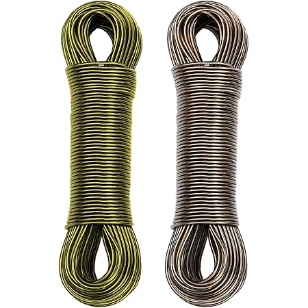 Aloud Creations PVC Coated Steel Wire Rope for Drying Clothes ...
