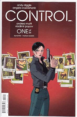 Amazon.com: Control #1B VF ; Dynamite comic book | Andy Diggle ...